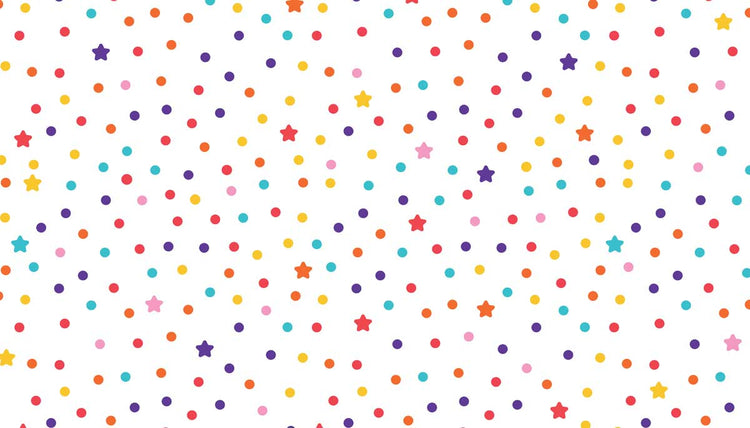 Dots & Stars School Book Covers | EZ Covers Australia